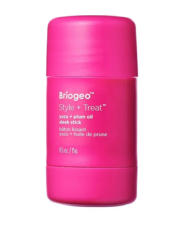 BRIOGEO Style + Treat Yuzu + Plum Oil Hair Styling Sleek Stick 0.5 Oz - No Color