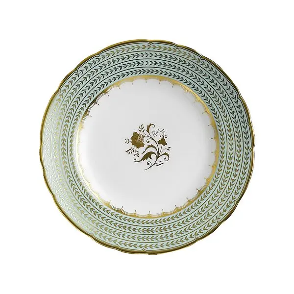 ROYAL CROWN DERBY Darley Abbey Accent Plate, 8 - Gold Multi