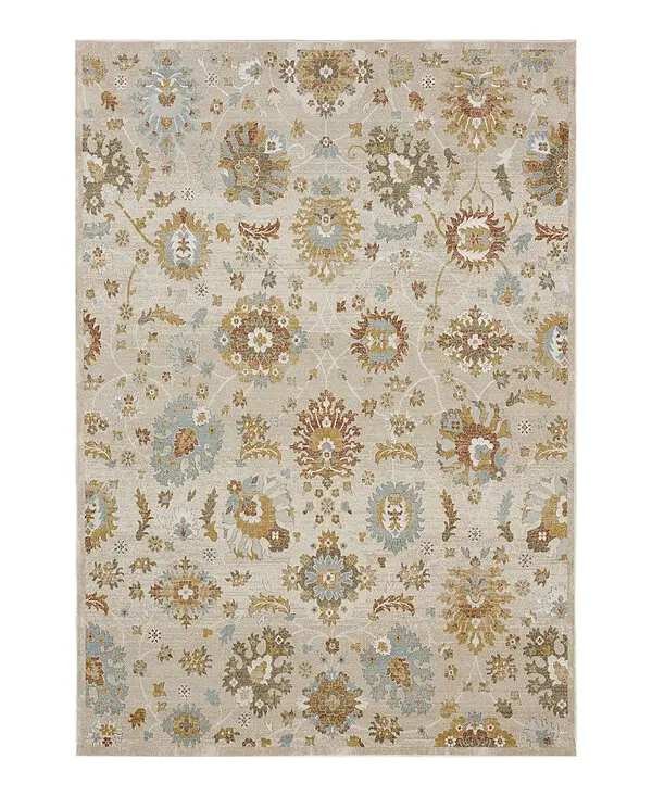 KARASTAN Windermere Whitehaven Area Rug, 6'6 X 9'10 - Beige