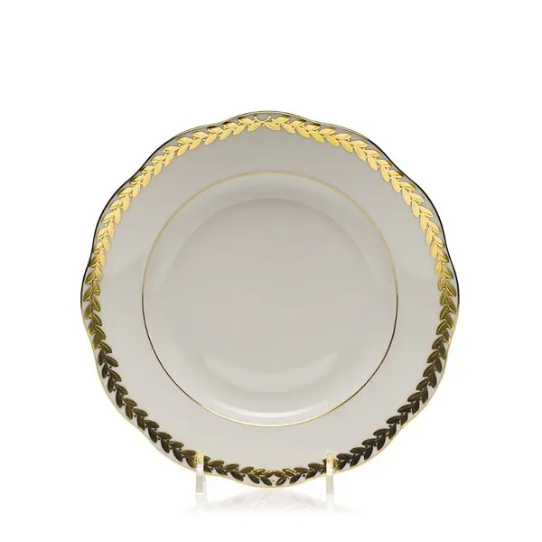 HEREND Golden Laurel Salad Plate - Gold