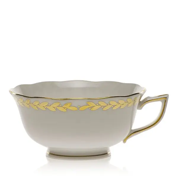 HEREND Golden Laurel Teacup
