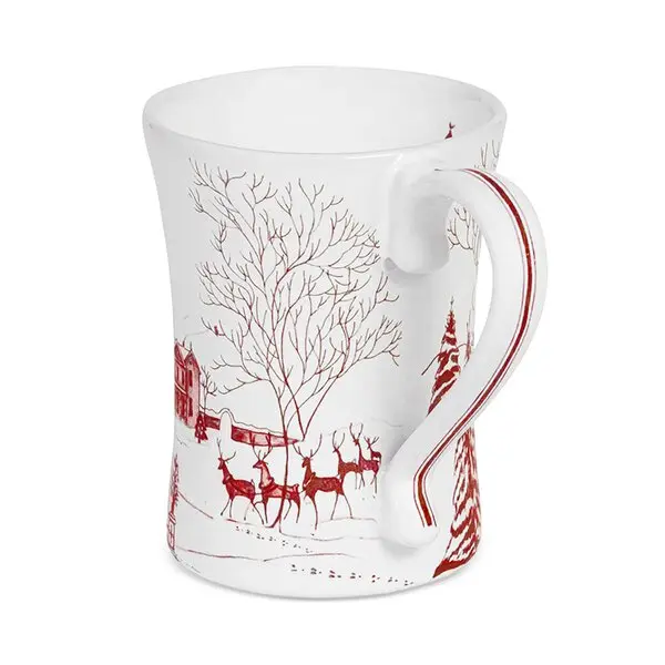 JULISKA Country Estate Winter Frolic Mug - Ruby