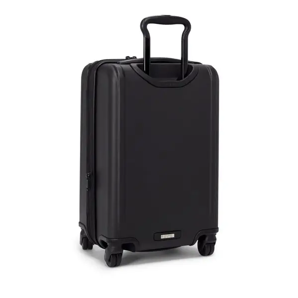 Tumi Alpha International Expandable Carry On Spinner Suitcase - Black
