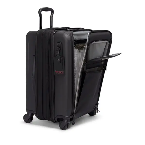 Tumi Alpha Expandable Wheeled Carry On Suitcase - Black