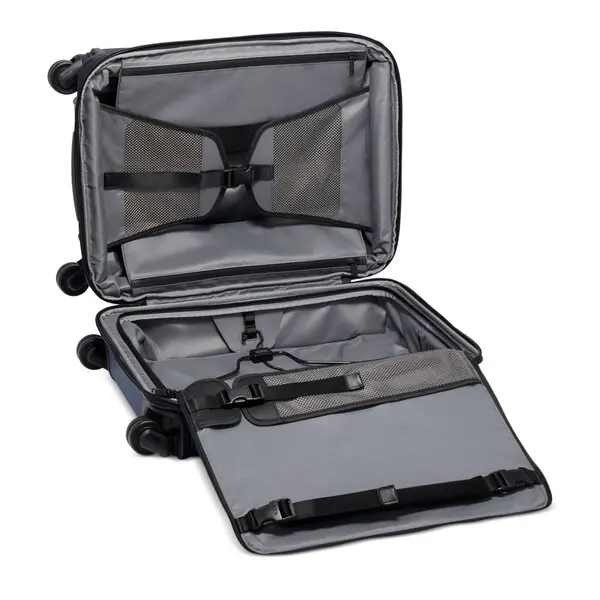 Tumi Alpha Expandable Wheeled Carry On Suitcase - Navy