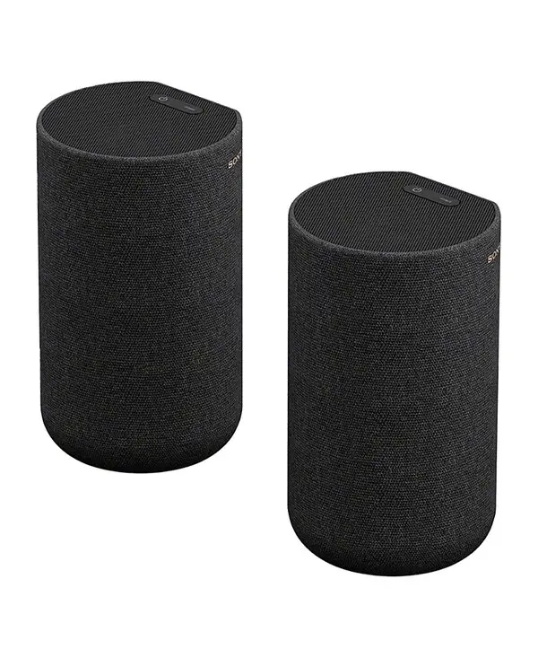 SONY Wireless Rear Speakers With Built-in Battery Pair - Black