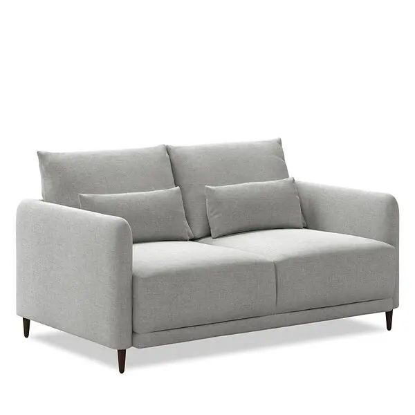 LUONTO Haven Loveseat Sleeper, Queen - Brightgray- Atlantic