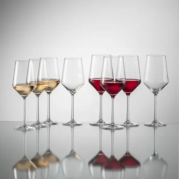 SCHOTT ZWIESEL Pure Wine Glasses, Mixed Set Of 8 - Clear
