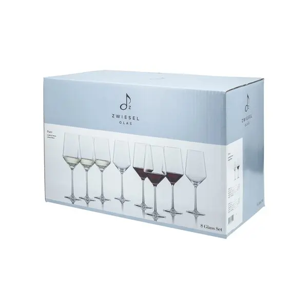 SCHOTT ZWIESEL Pure Wine Glasses, Mixed Set Of 8