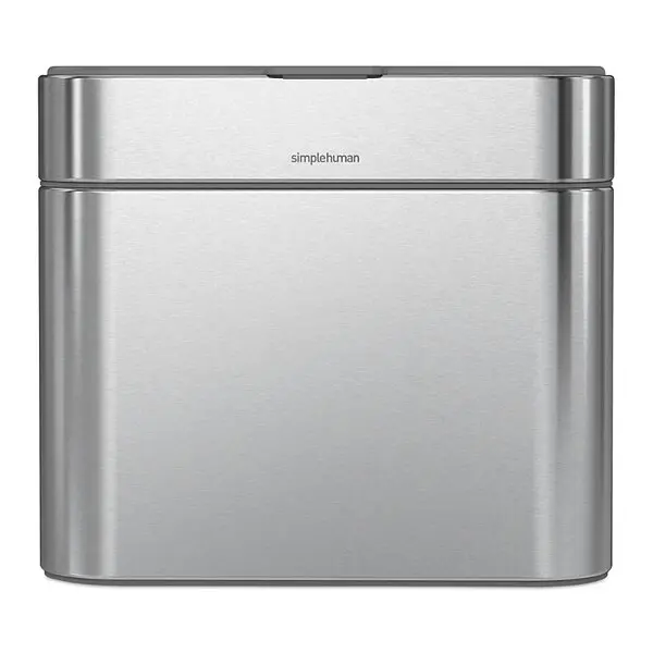 SIMPLEHUMAN 4 Liter Compost Caddy - Silver