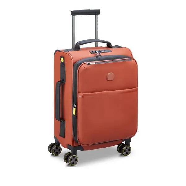 DELSEY PARIS Turenne Soft Spinner Carry-on Suitcase - Brick