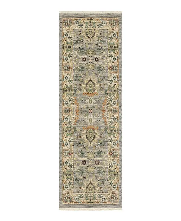 ORIENTAL WEAVERS Lucca 2063l Runner Area Rug, 2' X 6 - Grey