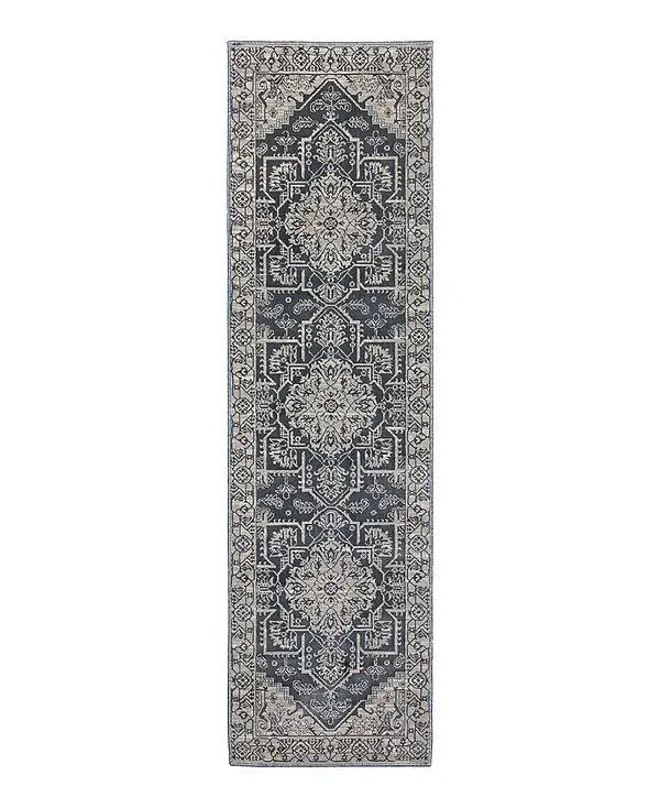 ORIENTAL WEAVERS Intrigue Int07 Runner Area Rug, 2'3 X 7'6 - Blue
