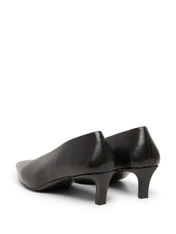 Marsèll Acuielo Heeled Leather Pumps - Black