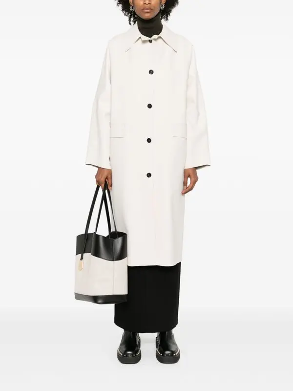KASSL EDITIONS Single-breasted Long Coat