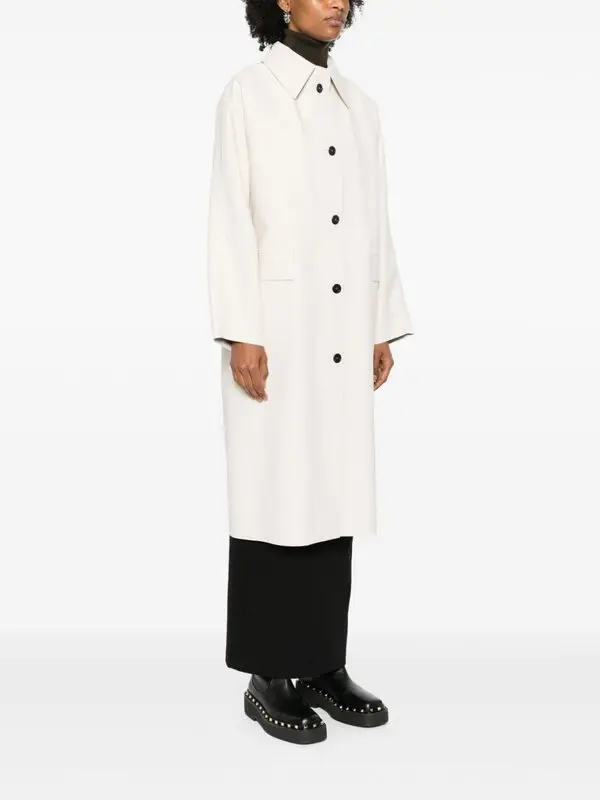 KASSL EDITIONS Single-breasted Long Coat