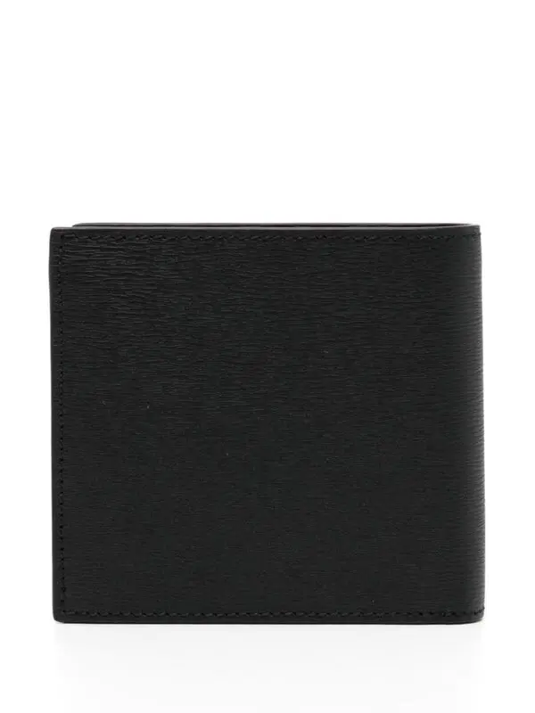 Bally Logo-stamp Bi-fold Leather Wallet