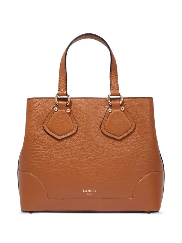 LANCEL Small Neo Izy De Leather Tote Bag - Brown