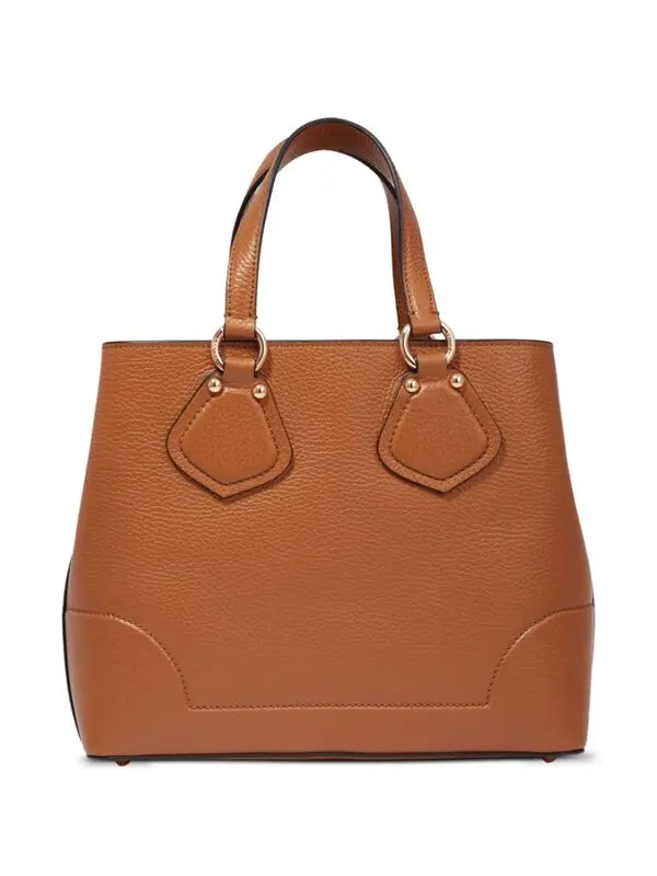 LANCEL Small Neo Izy De Leather Tote Bag - Brown