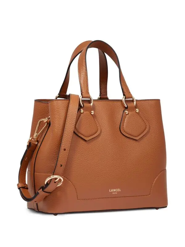 LANCEL Small Neo Izy De Leather Tote Bag - Brown
