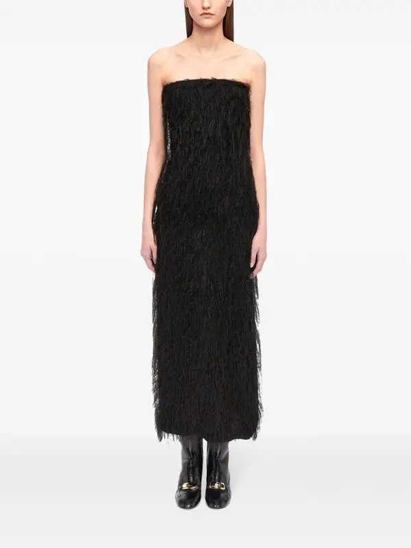 FERRAGAMO Fringes Maxi Dress