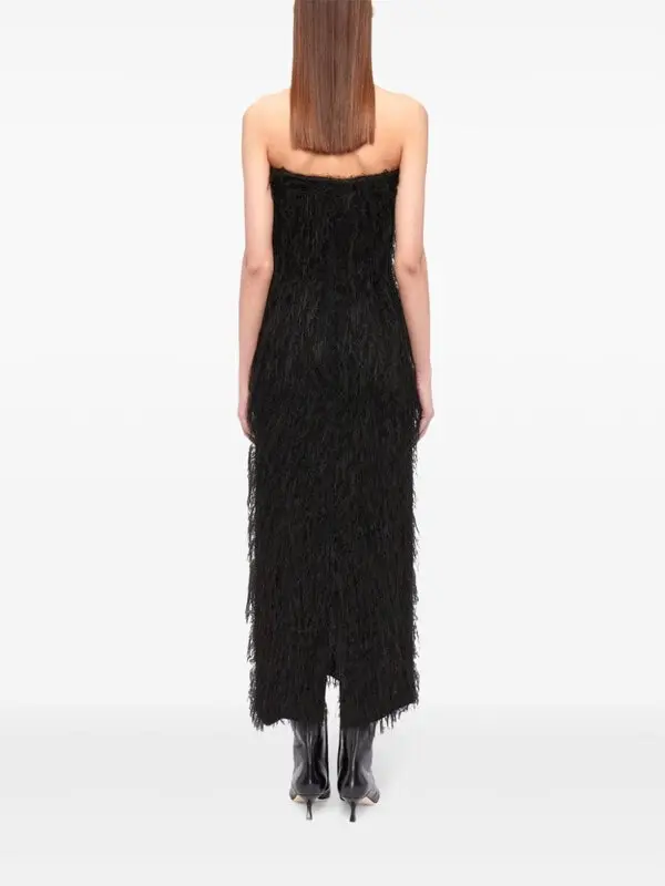 FERRAGAMO Fringes Maxi Dress