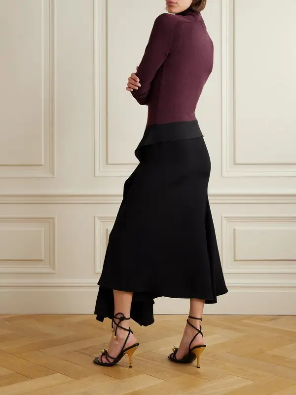 Victoria Beckham Asymmetric Paneled Dress