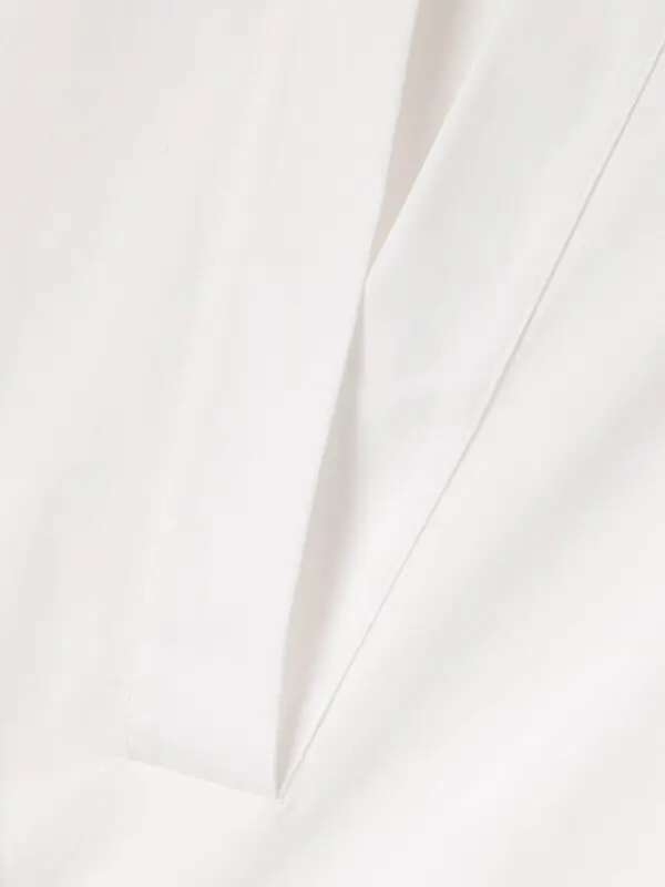 Khaite Tito Oversized Cotton-poplin Shirt