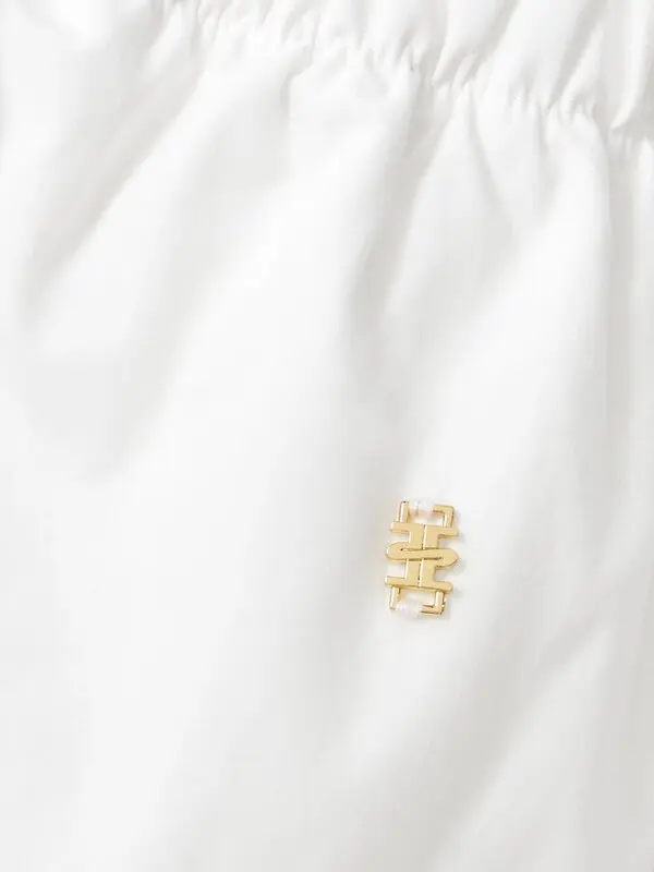 Eterne Cotton-poplin Wide-leg Trousers