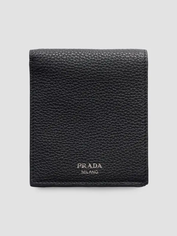 Prada Leather Wallet - Black