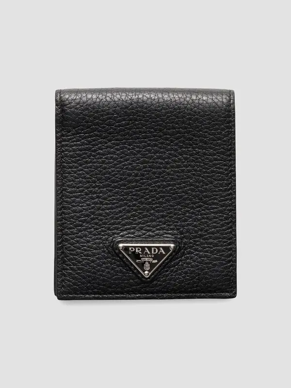Prada Leather Wallet - Black
