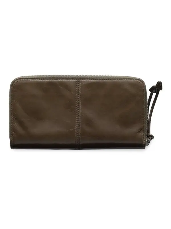 Prada Leather Wallet - Brown