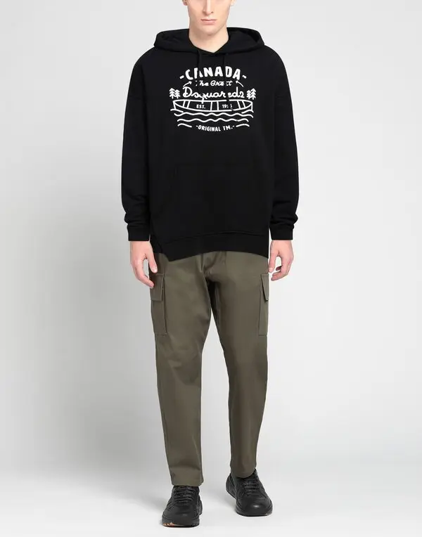 Dsquared2 Cotton Hoodie With Graphic Print