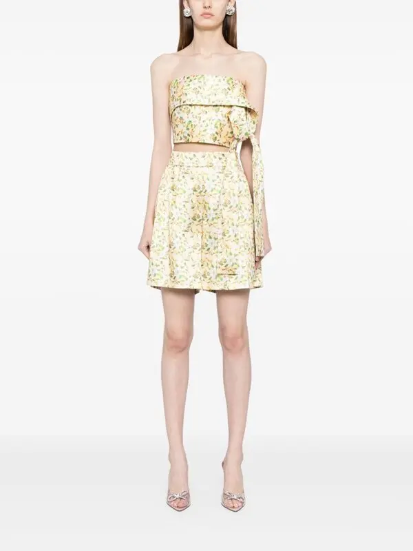 SAIID KOBEISY Mikado Floral Print Set