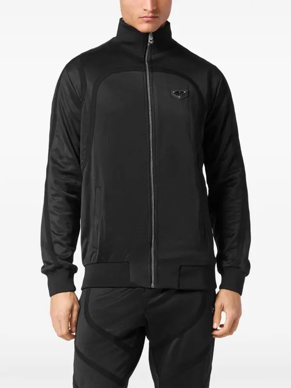 Philipp Plein Olympic Jogging Jacket - Black