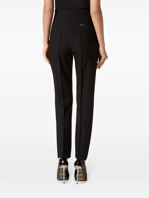 Philipp Plein Slim-cut Crepe Trousers