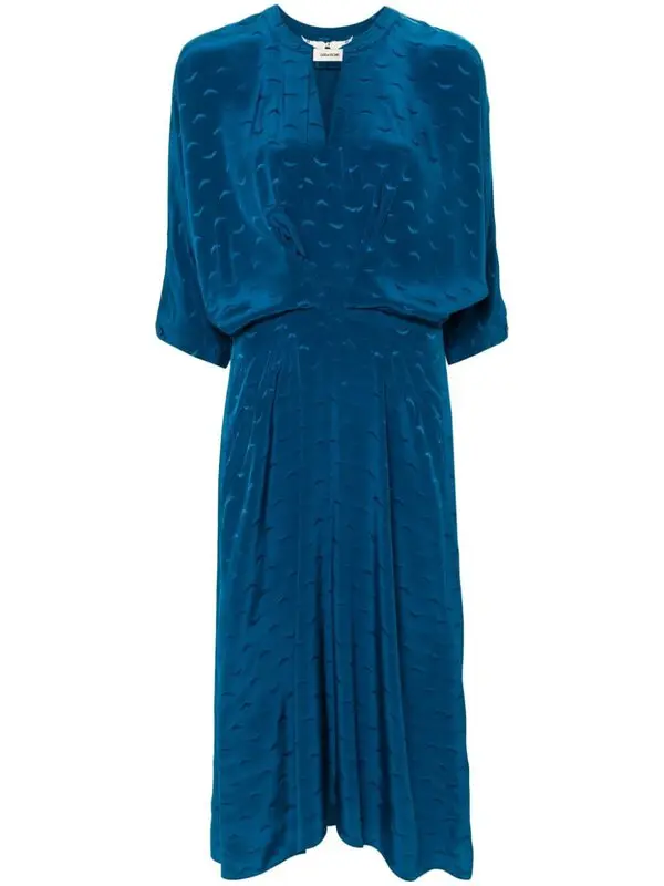 Zadig&Voltaire Ritany Silk Midi Dress
