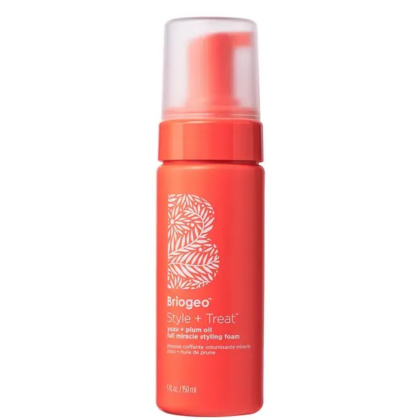 BRIOGEO Style + Treat™ Yuzu + Plum Oil Full Miracle Styling Foam 5 Oz - One-color