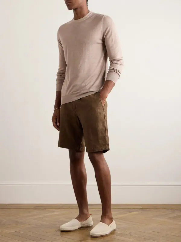 Altea Garment-dyed Merino Wool Sweater