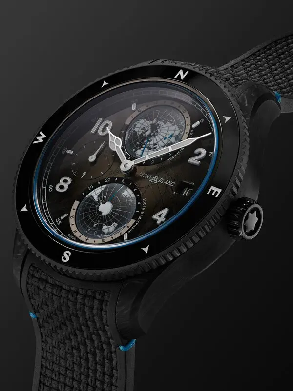 Montblanc 1858 Geosphere Carbo₂ 0 Oxygen Limited Edition Automatic