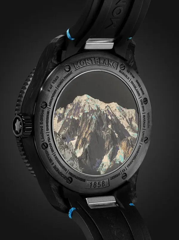 Montblanc 1858 Geosphere Carbo₂ 0 Oxygen Limited Edition Automatic