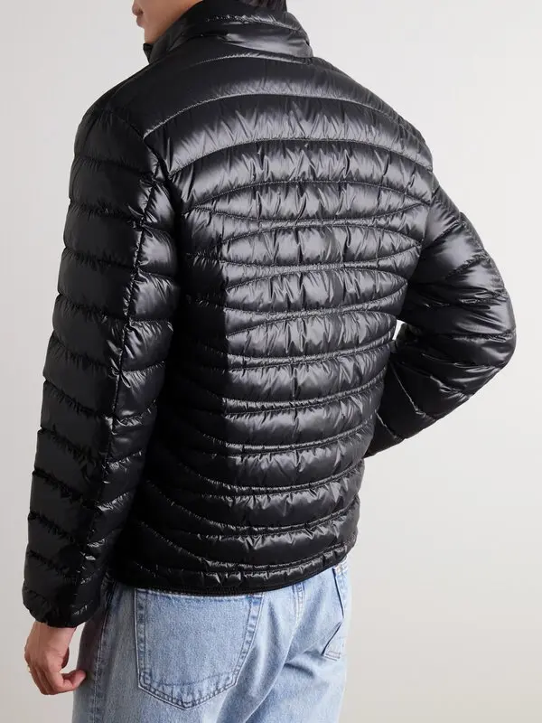 Moncler Logo-appliquéd Quilted Down Jacket