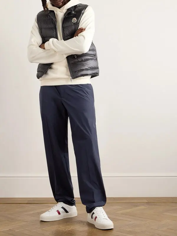 Moncler Tapered Shell Drawstring Trousers