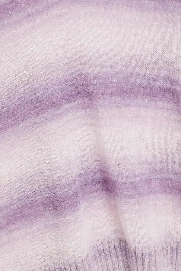 Missoni Striped Knitted Sweater - Lavender