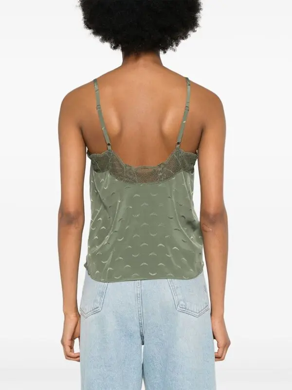 Zadig&Voltaire Logo-jacquard Silk Top