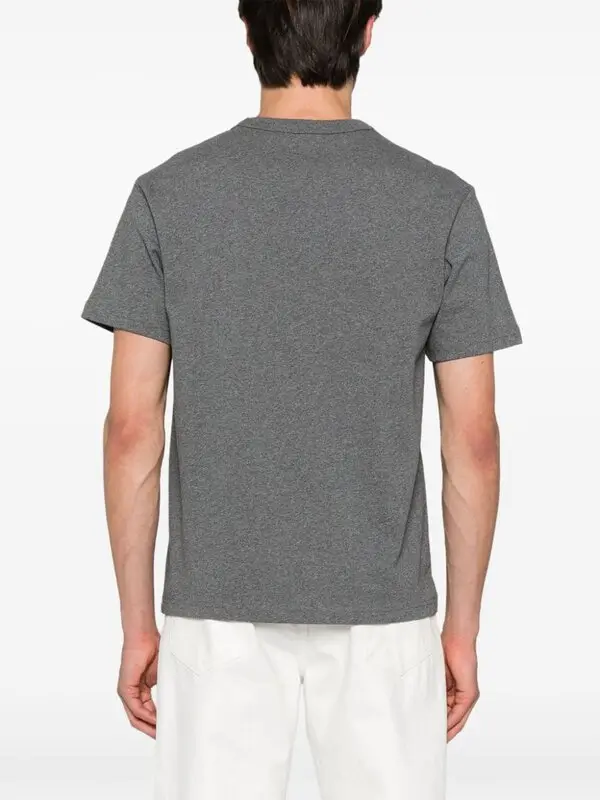 A.p.c. Logo Embroidered Cotton T-shirt