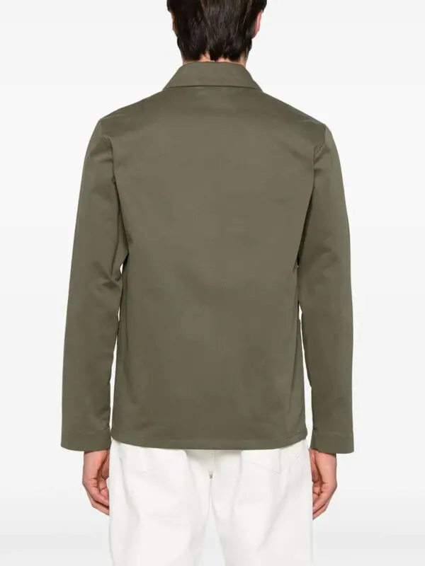 A.p.c. Twill Shirt Jacket - Green