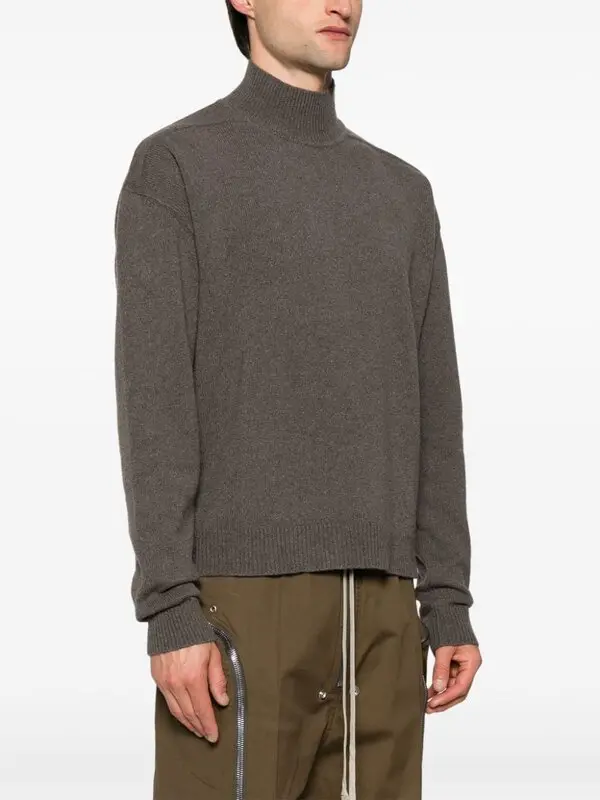 Rick Owens High-neck Brushed Jumper