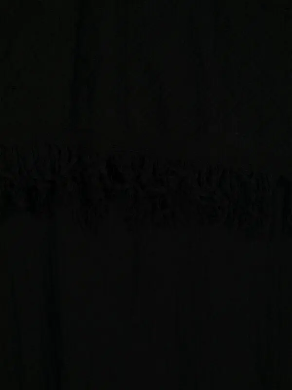 Rick Owens Virgin Wool Scarf - Black