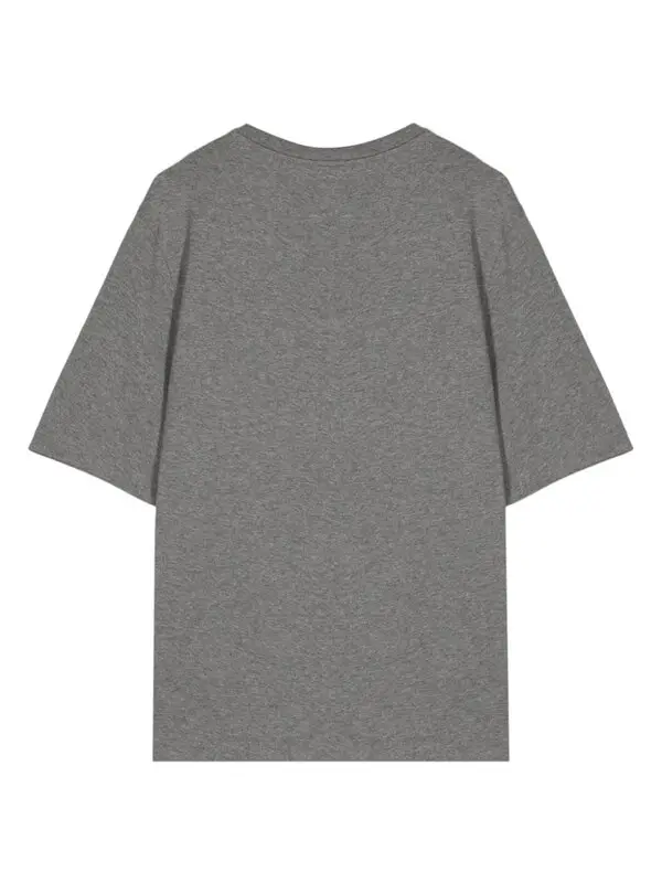Maison Kitsuné Fox Head Cotton T-shirt - Grey